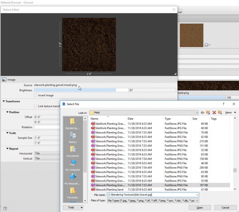 How to Make a Seamless Revit Rendering Texture from a Photo - RevThat