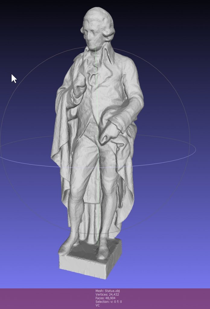 Updating Origin of Meshes with MeshLab - RevThat