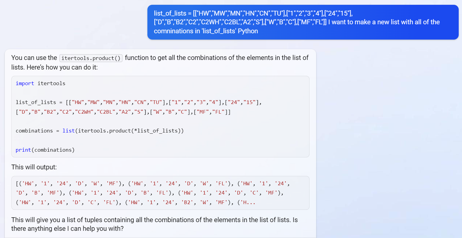 Programming with Bing Chat AI as Helper - RevThat