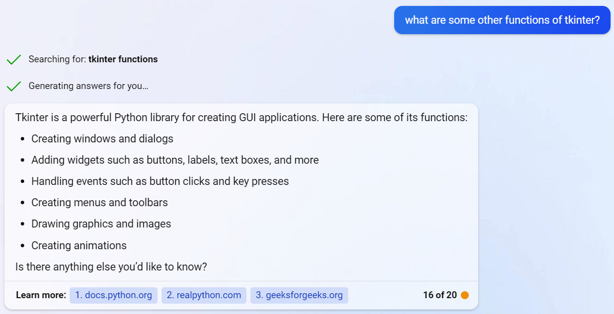 Programming with Bing Chat AI as Helper - RevThat